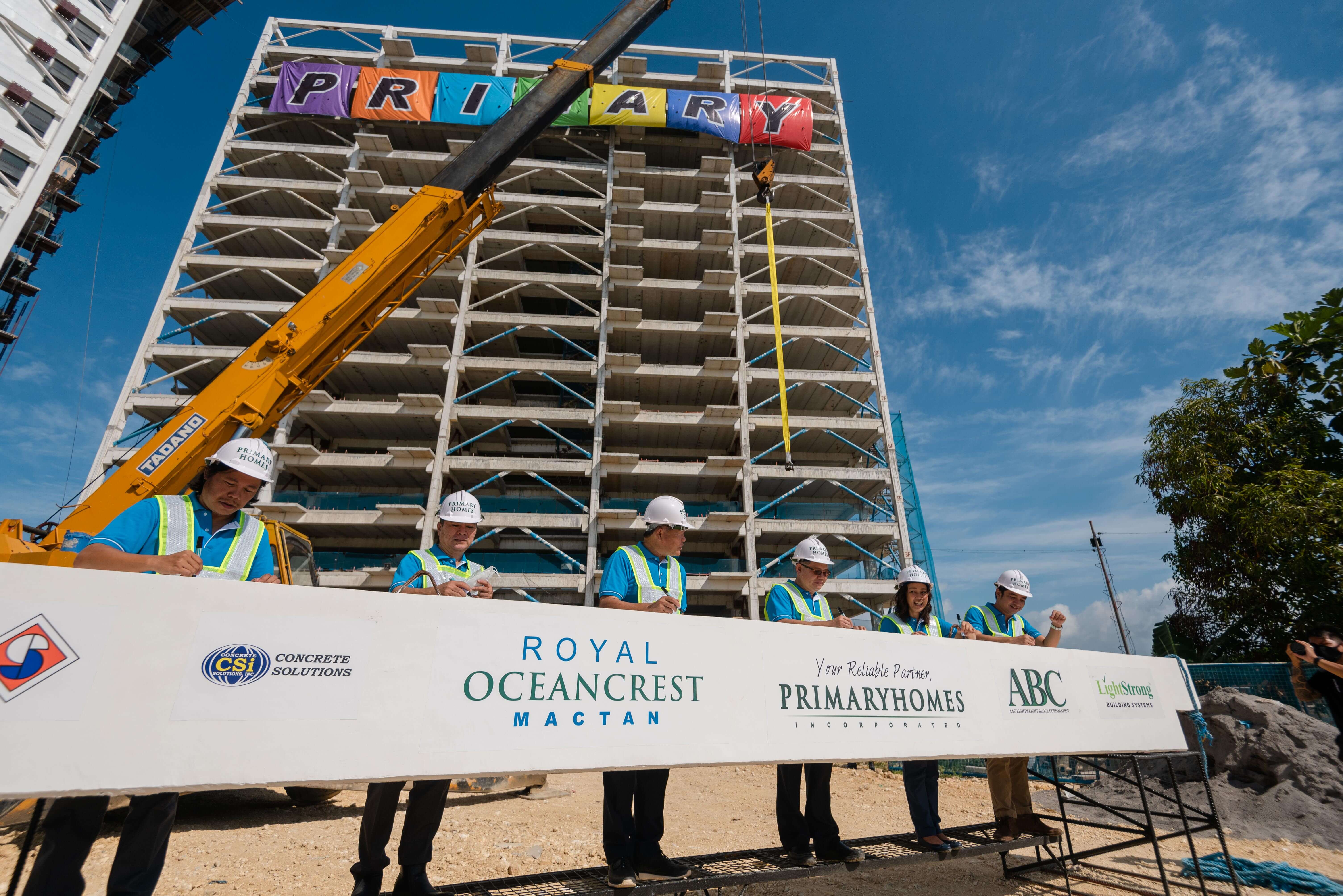 Primary Homes Tops Off Tower B In Mactan Project